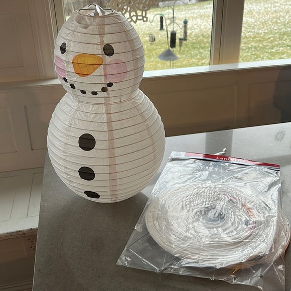 Oriental Trading | Party Supplies | Snowman Paper Lanterns 4 | Poshmark